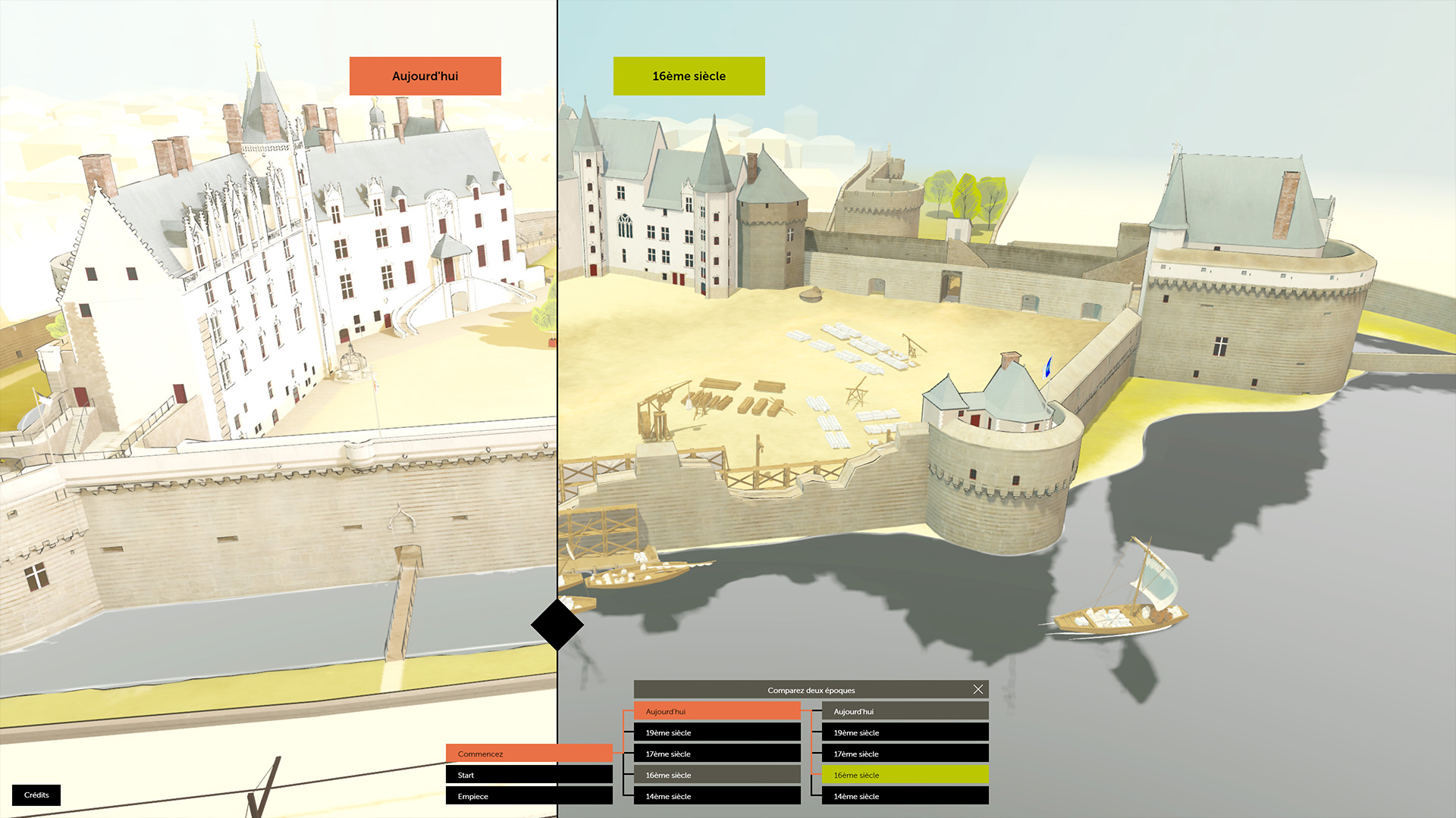 Nouveauté : le château des ducs de Bretagne en 3D du XIVe siècle à ... Nouveauté : le château des ducs de Bretagne en 3D du XIVe siècle à ...